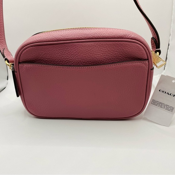 Coach | Bags | Coach Leather Mini Jamie Camera Bag Crossbody True Pink ...